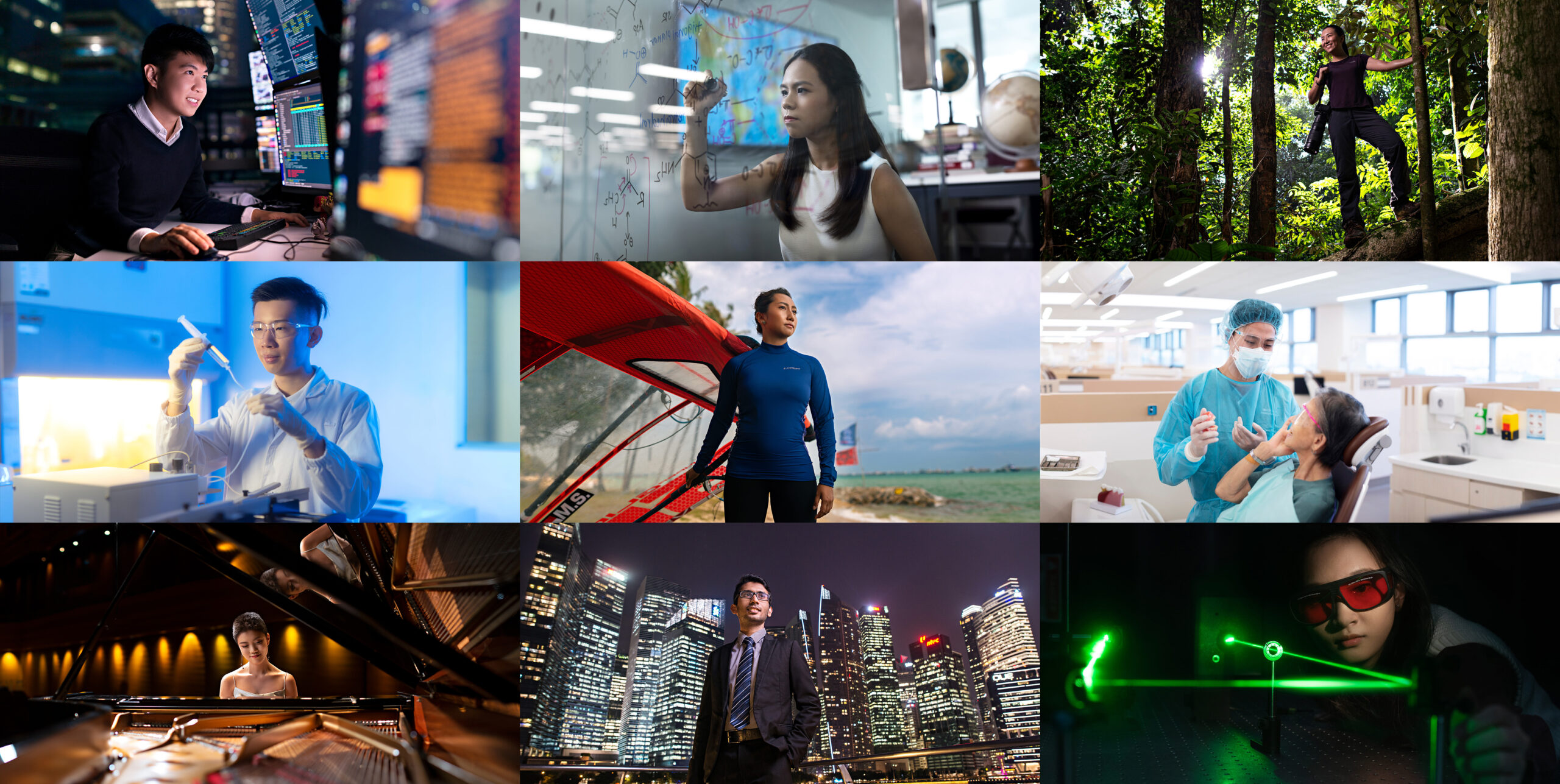 Shooting Environmental Portraits for the National University of Singapore